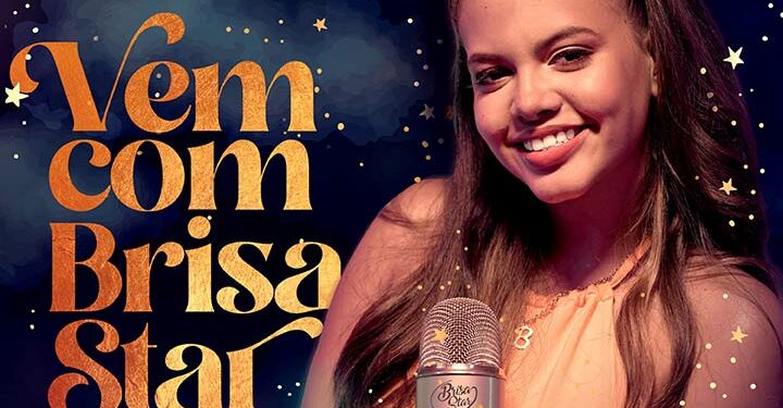 Brisa Star, de apenas 14 anos, lança seu primeiro EP, Vem Com Brisa Star